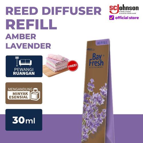 Promo Bayfresh Reed Diffuser Refill Pengharum Ruangan Amber Lavender ...
