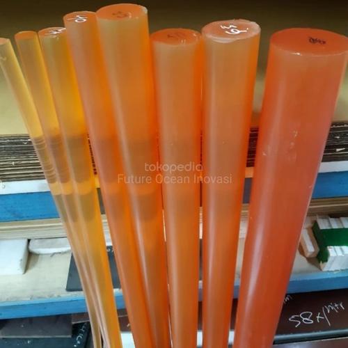 Jual batangan orange rod PU polyurethane 10 15 20 25 30 40 45 50 60 70 MM - Jakarta Barat ...