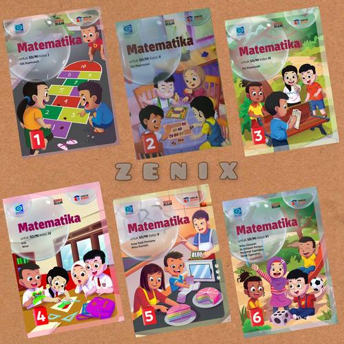 Jual Buku Matematika SD Kelas 1 2 3 4 5 6 Kurikulum Merdeka Grafindo Ori - MTK SD KELAS 1 ...