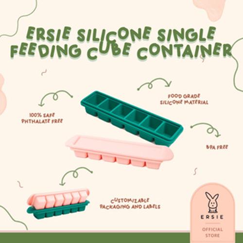 Jual Ersie Silicone Single Feeding Cube Container | Cetakan Tempat ...