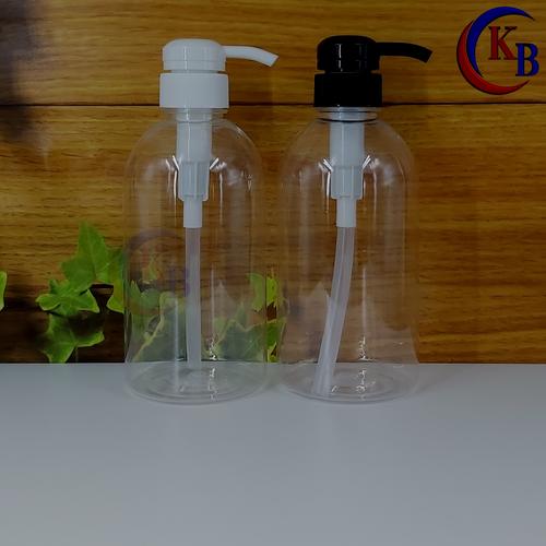 Jual BOTOL PUMP 500 ML / BOTOL PET 500ML OVAL CLEAR / TUTUP NECK 33 - TUTUP PUTIH - Kab. Bogor ...