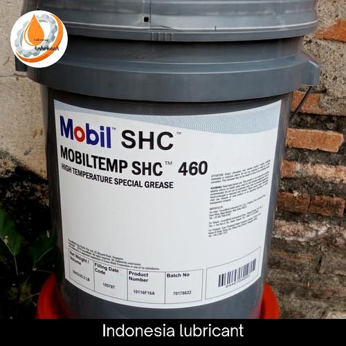 Jual Mobiltemp SHC 460 High temperature special Grease Pail 16kg ...
