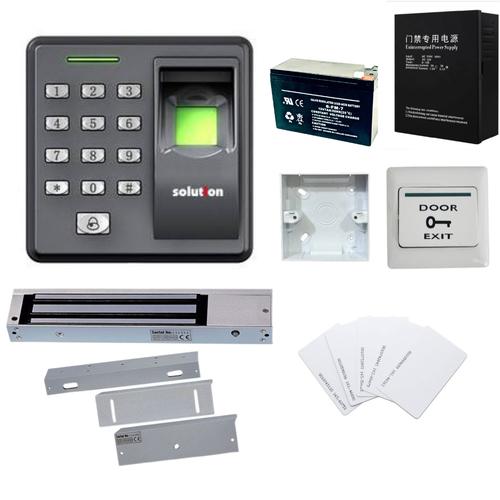 Jual Solution A101 Paket Access Door Solution Fingerprint Access Control Kartu Akses Pintu RFID ...