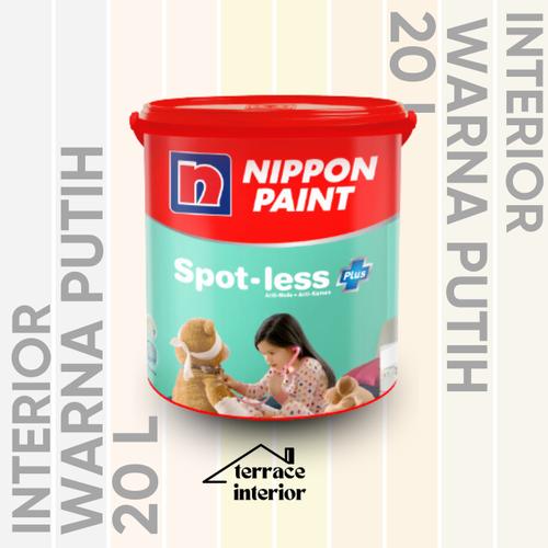 Promo Cat Tembok Spotless Plus Nippon Paint Interior Warna Putih 20 ...
