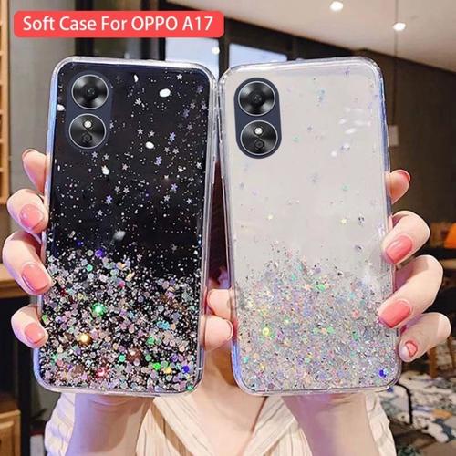 Jual CASE OPPO A58 4G SOFT TPU MOTIF GLITTER CASING FASHION CASING ...