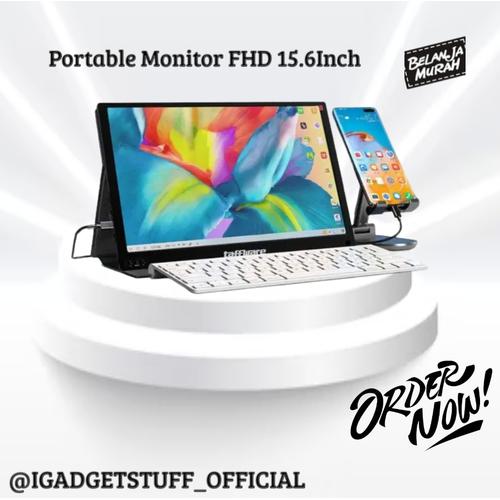 Jual Monitor Portable UHD QHD 4K Gaming 15.6 Inch IPS 60Hz AMD FreeSync ...