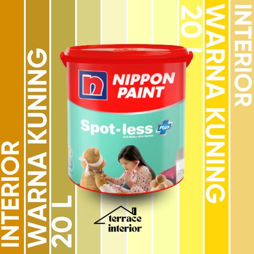 Promo Cat Tembok Spotless Plus Nippon Paint Interior Warna Kuning 20 ...