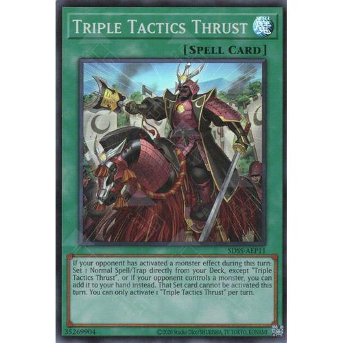 Jual YUGIOH OCG AE Triple Tactics Thrust (SR) - SDSS - Kota Surabaya ...