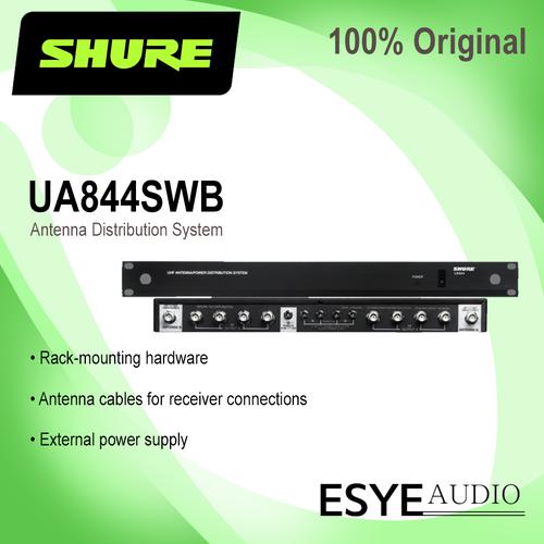 Promo Shure UA844 + SWB Antenna Distribution System Cicil 0% 3x ...