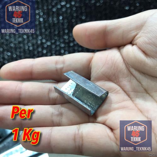 Jual KLEM METAL BESI KLIP CLIP GRIPPER GRIPER TALI STRAPING STRAPPING ...