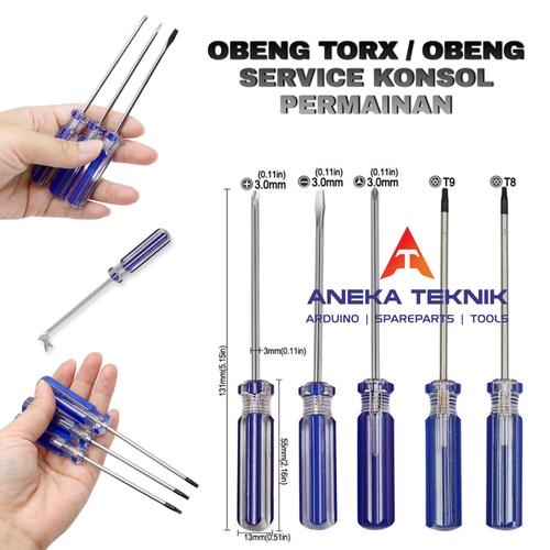 Jual Obeng Torx / Obeng Service Konsol Permainan PS / Obeng Reparasi ...