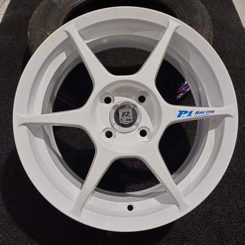 Jual velg buddy club p1 ring 15 pcd 4x100 lebar 7 et 40 - Kota ...