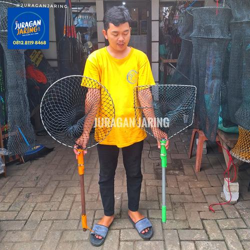 Jual jaring serokan ikan besar kuat ROLAS untuk kolam ikan bahan ...