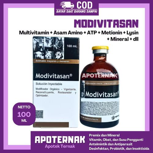 Jual RESTOK MODIVITASAN 100ml - Multivitamin Lengkap dengan Asam Amino ...