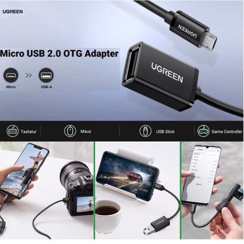 Jual UGREEN USB to Micro USB Adapter Converter OTG 3in1 USB 3.0 - Micro ...