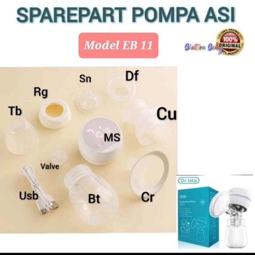 Jual KIRIM SEKARANG SPAREPART POMPA ASI DR ISLA MODEL EB 11 / VALVE ...