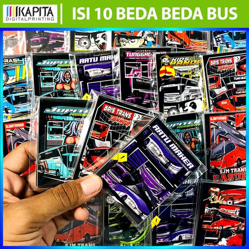 Jual (isi 10 berbeda) Tempelan / Stiker Bus Artis Stiker Bis stiker bus ...