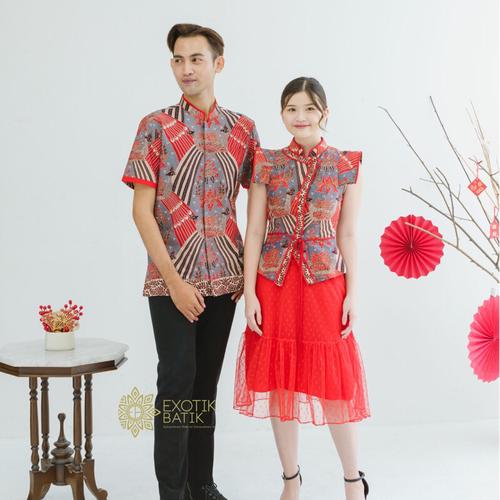 Jual Gong Xi Dress Couple set dan Kemeja - Dress XS-XL - Kota Semarang ...