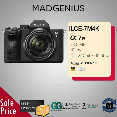 Promo SONY A7IV / Kamera Alpha 7 mark IV / A74 / ILCE-7M4 Kit Lensa 28 ...