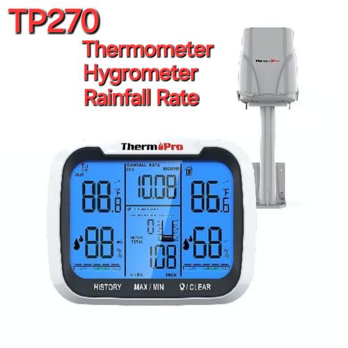 Jual THERMOPRO TP270 Smart Weather Station with Rain Gauge - Jakarta ...