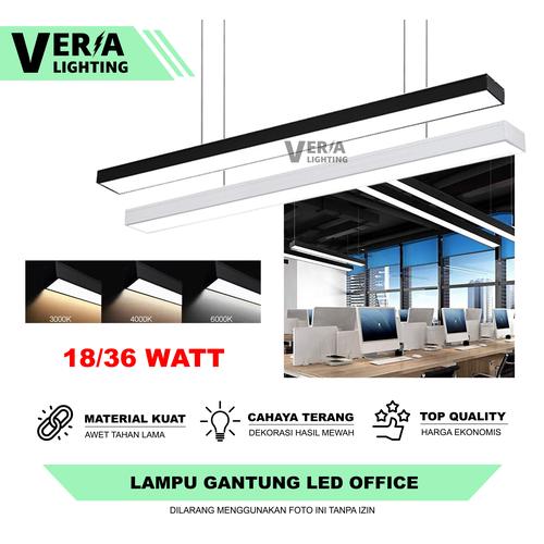 Jual Lampu Gantung Modern Minimalis LED Office Kantor Cafe Pendant ...
