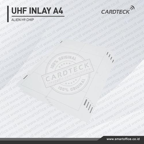 Jual UHF Alien H9 Cardteck Mid Range Long Range RFID Inlay A4 Sheet ...