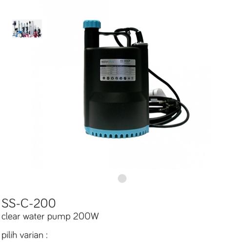 Jual WATERPLUS+ | CLEAR WATER PUMP SS-C-200| WATERPLUS SSC200 | POMPA ...