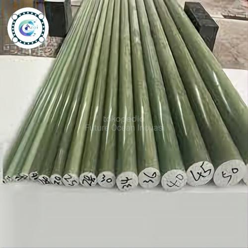 Jual Fiber epoxy glass Rod / resin batangan hijau 15 20 25 30 40 45 50 ...