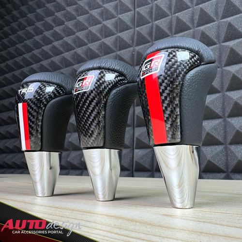 Promo Gear Shift Knob Tuas Persneling Mobil Toyota GR Sport TRD Kulit ...
