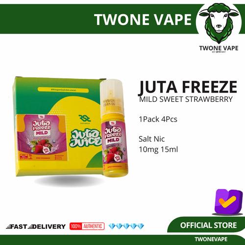 Jual Liquid Juta Freeze Mild Sweet Strawberry Salt Nic 15ML by RSR Brew ...