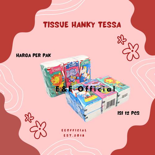 Jual TISSUE TESSA HANKY / TISSUE TESSA KECIL ISI 12 PCS /TESSA 10SHEET ...