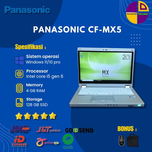 Jual PANASONIC CF-MX5 CORE i5 GEN 6 RAM 4GB SSD 128GB SCOND ORIGINAL ...