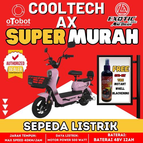 Promo Sepeda Listrik Exotic Cooltech AX A X Pacific Garansi Resmi ...