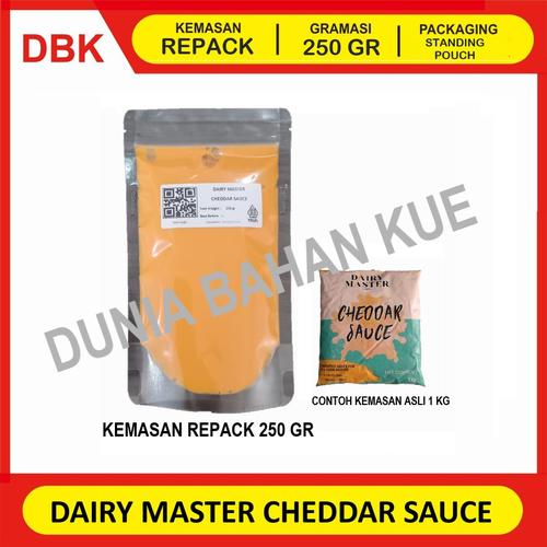 Jual DAIRY MASTER CHEDDAR CHEESE SAUCE SAUS KEJU CHEDAR REPACK 250 GR ...