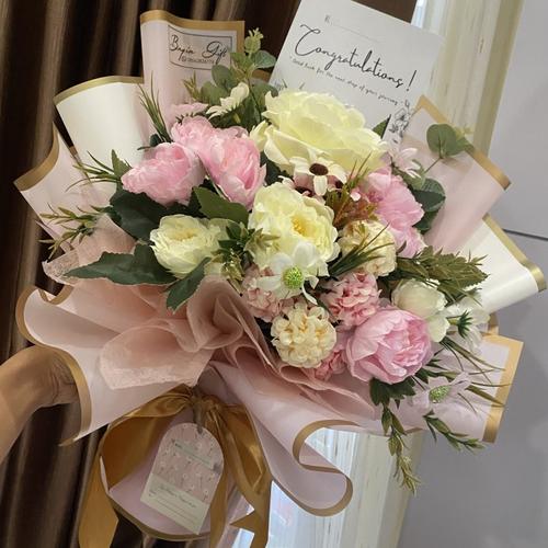 Jual Buket bunga wisuda,graduation,ulang tahun,lamaran Murah Laris ...