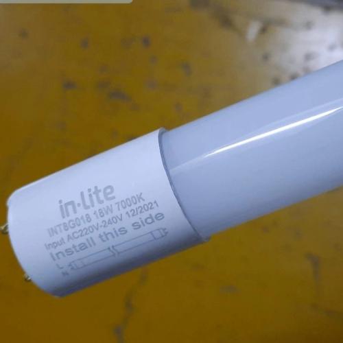 Jual Lampu TL LED T8 18W INT8G018 - INLITE - single ended - 7000k ...