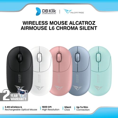 Jual Mouse Alcatroz Airmouse L6 Chroma Wireless Rechargeable Silent ...