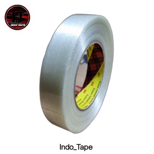 Jual Filamen Tape Pengikat Serat 3M uk 24mm x 50mtr / Lakban Serat Tape ...