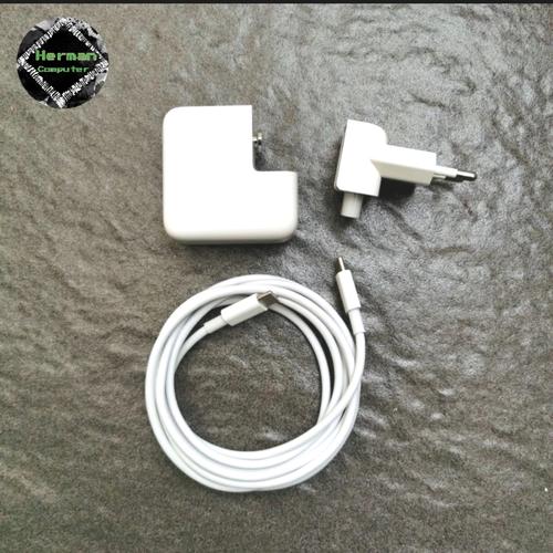 Jual Original Adaptor Macbook Air M1 2018 2019 2020 2021 Magsafe 30W ...