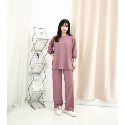 Jual Stelan knitted tangan pendek celana panjang MW - Jakarta Pusat ...
