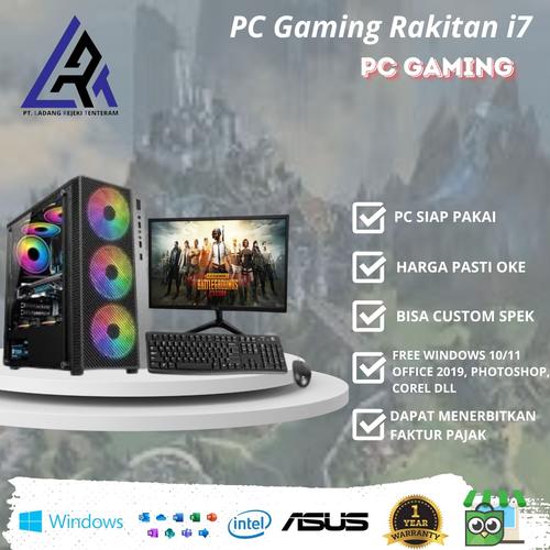 Jual Paket Pc Gaming Siap Pakai Core i7-3770 Ram 16GB I Ssd 512GB I Hdd ...