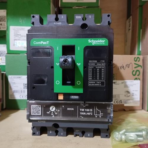 Jual mccb schneider NSX100N 3P 100A 50KA C10N3TM100 TM100D - Jakarta ...