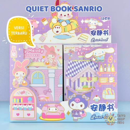 Promo TAIYO Mainan Anak DIY Quiet Book Sanrio Edukasi Aktifitas Busy ...