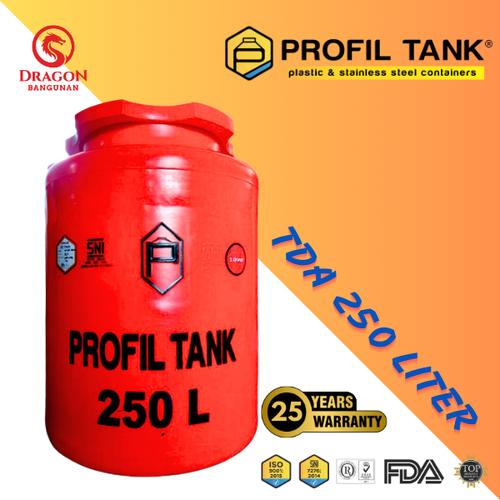 Jual Tangki Air Profil Tank TDA 250 Liter - Toren Air Plastik Profil ...
