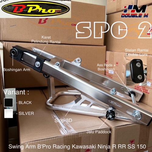 Jual Swing Arm BPro SPC Kawasaki Ninja R SS RR ZX150 Lengan Ayun - SPC2 ...
