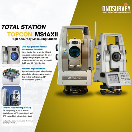 Jual Total Station Topcon MS1AXII Robotic Baru Bergaransi - Kab ...