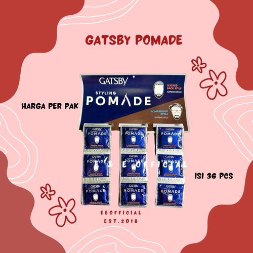 Jual GATSBY POMADE SACHET-MINYAK RAMBUT POMADE SACHET - Kota Tangerang ...