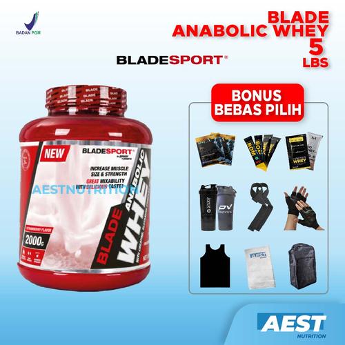 Promo Blade Sport Blade Anabolic Whey 5 lbs Susu Protein Isolate ...