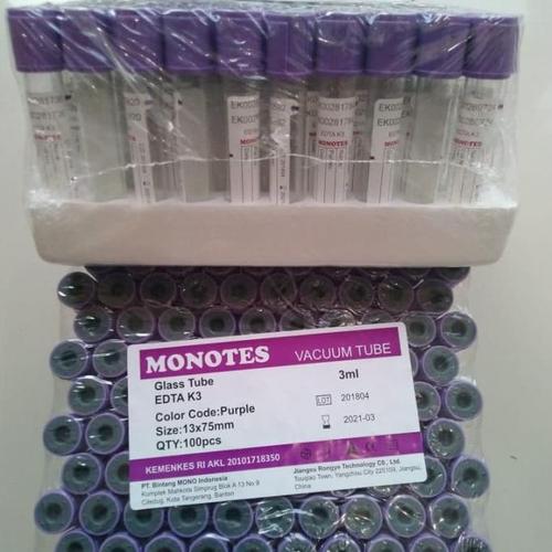 Jual ORIGINAL - TABUNG VACUTAINER EDTA 3 ML - edta/ungu - Kota Bogor ...