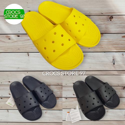Jual SANDAL CROCS /CROCS BAYA SLIDE NEW CLASSIC UNISEX MADE IN VIETNAM ...